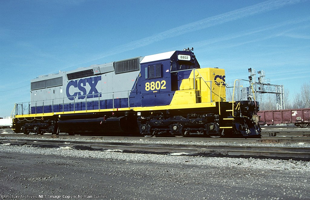CSX SD40-2 8802